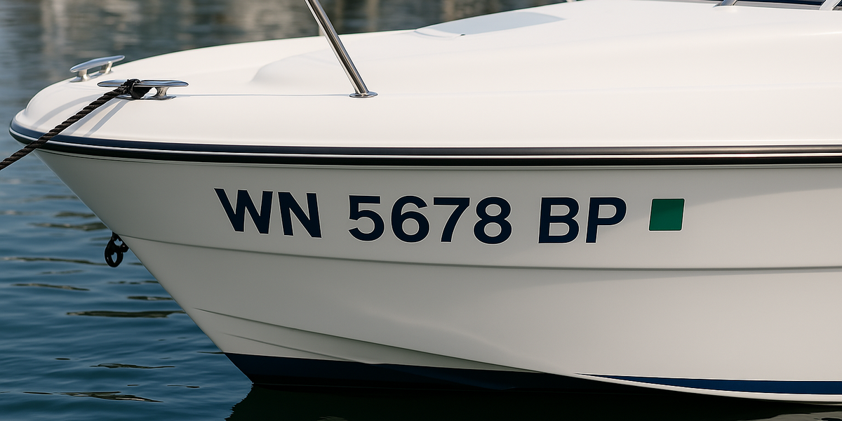 Custom Boat Names vs. Registration Numbers: What’s Required and What’s ...