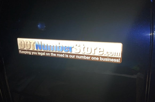 Reflective US DOT Compliance Signs — Accent Signs & Graphics, Inc ...