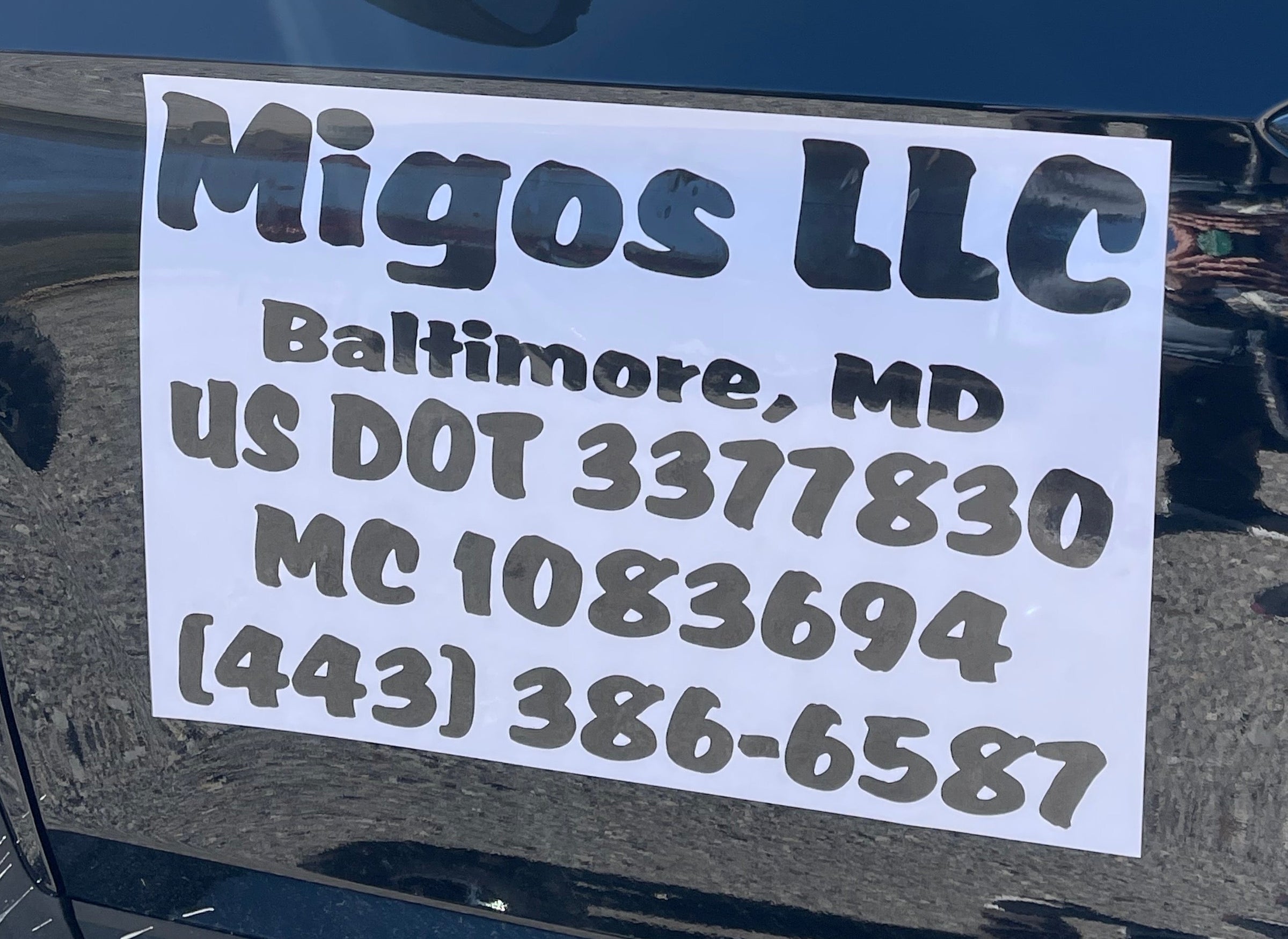 USDOT Compliant Stickers for Vehicles - Layouts & Color Options ...